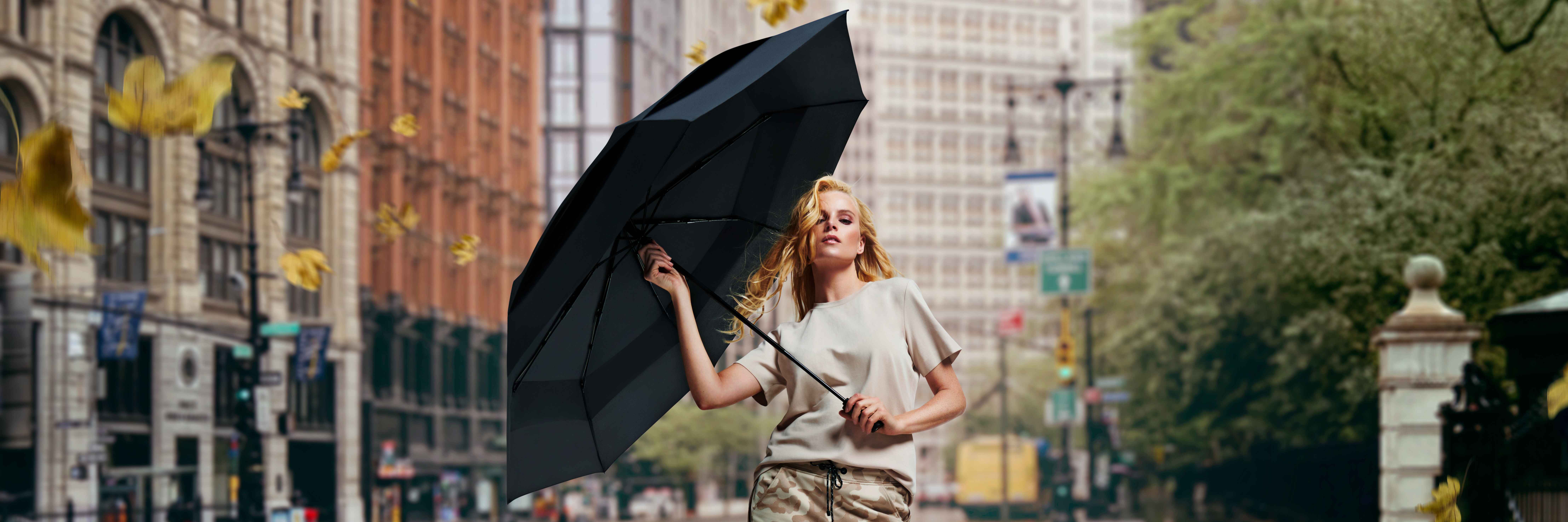 Strong Large Compact Umbrellas | Windproof & Built to Last – Umbrella Haus